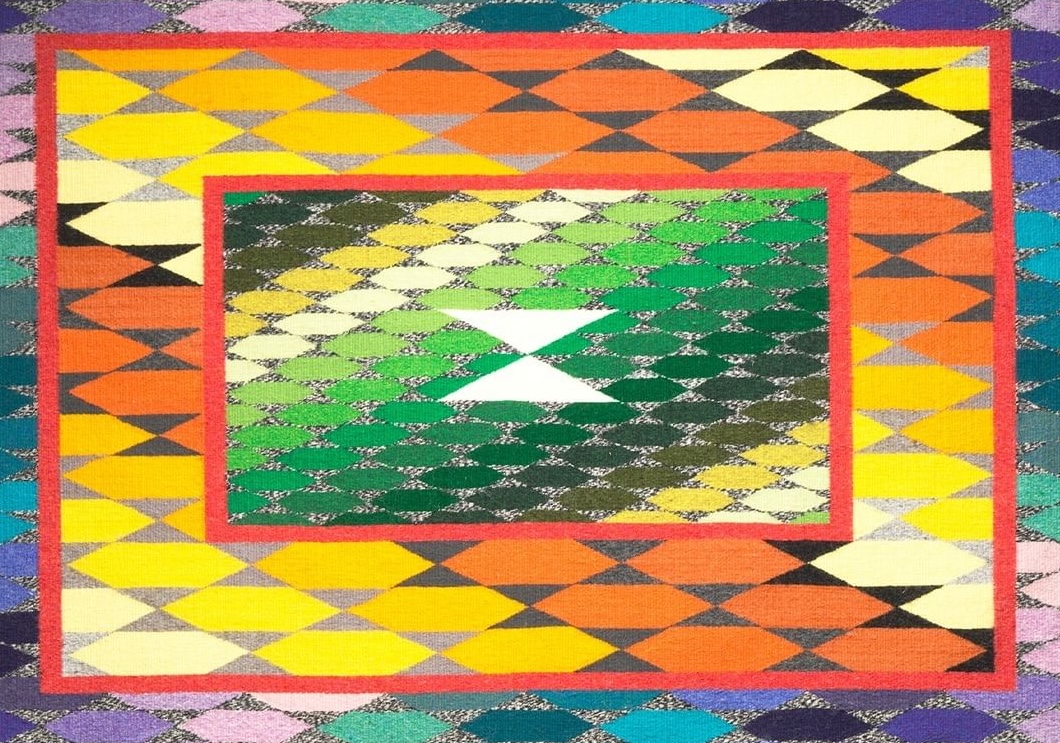 SÍMBOLOS Y MOTIVOS DEL TAPIZ NAVAJO DE MELISSA CODY - Arte Al Dia